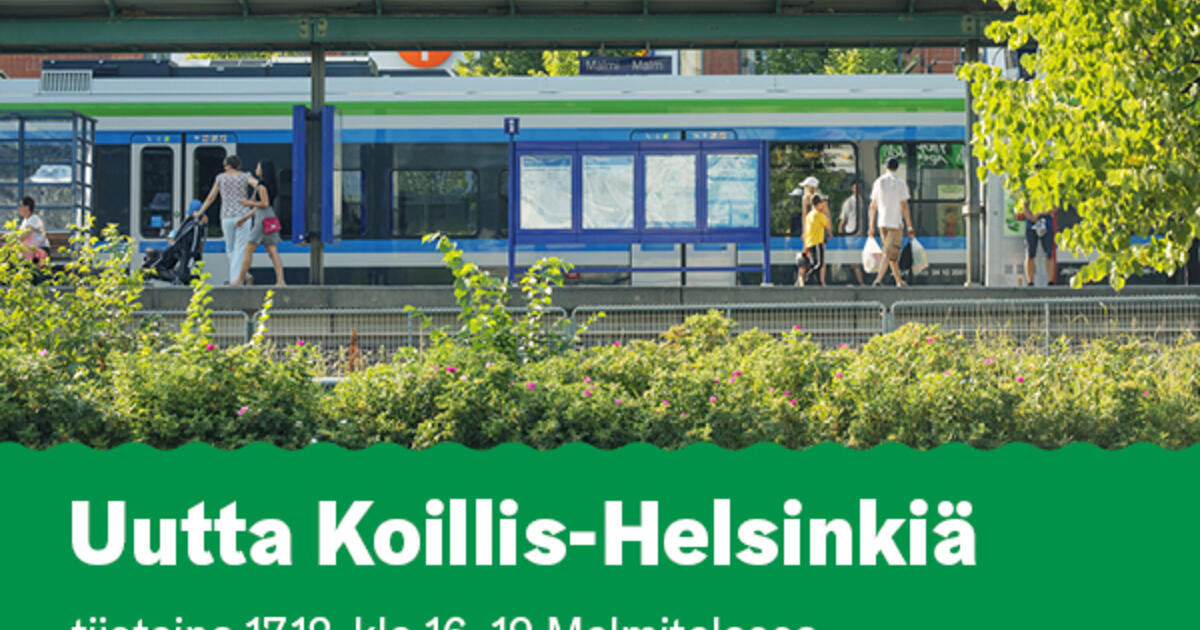 Koillis-Helsingin hankkeita ja suunnitelmia esitellään tapahtumassa 17. ...