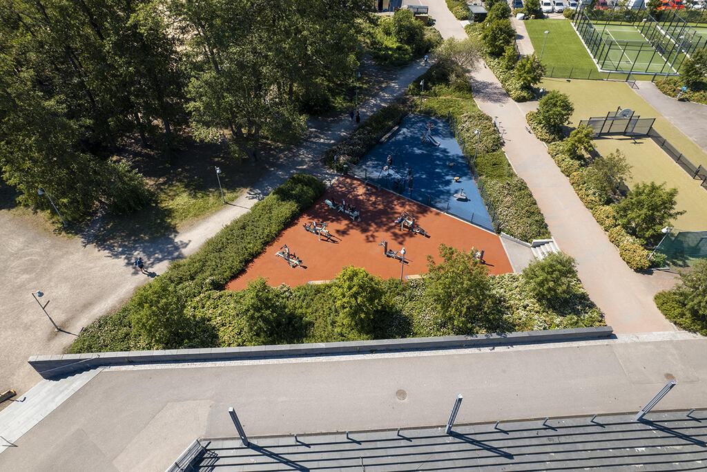 Aurinkolahden uimaranta, ulkokuntosali 2 | Helsingin kaupunki